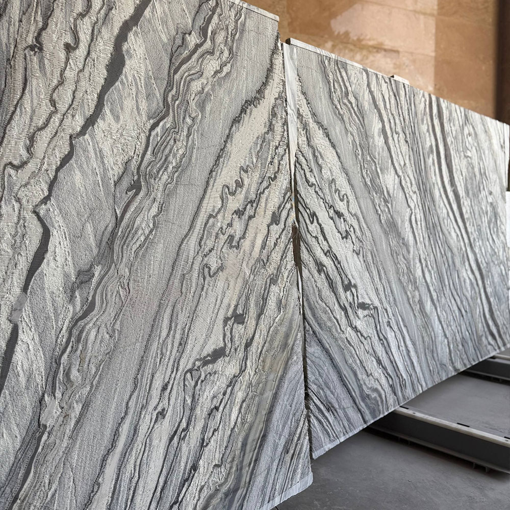 Silver stream rock design - Macanstone